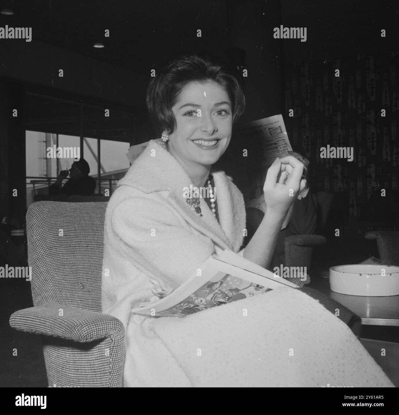 FILM STAR MAUREEN SWANSON 9 JUNE 1960 Stock Photo - Alamy