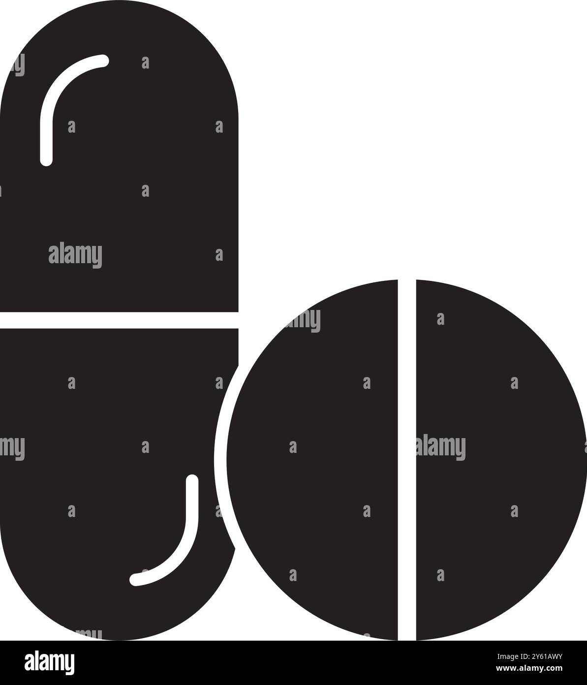 Capsule medicine icon. vector illustration symbol design Stock Vector ...