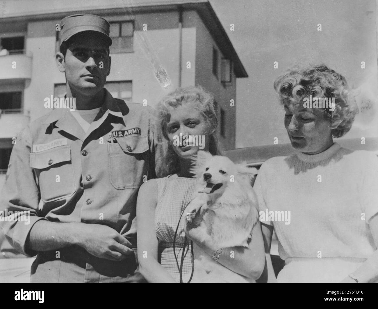 LOCKAMY WILEY WALLACE N VANDERBILT W MRS / 7 JUNE 1960 Stock Photo - Alamy