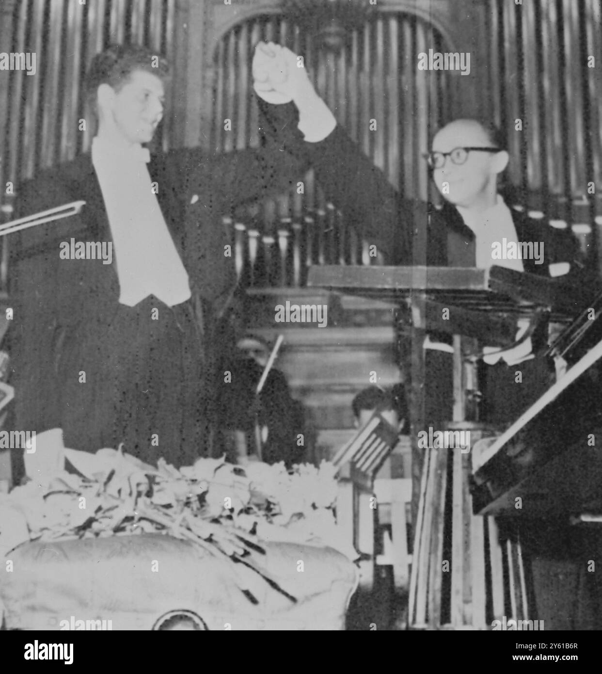 MUSIC VAN CLIBURN IN MOSCOW 4 JUNE 1960 Stock Photo - Alamy