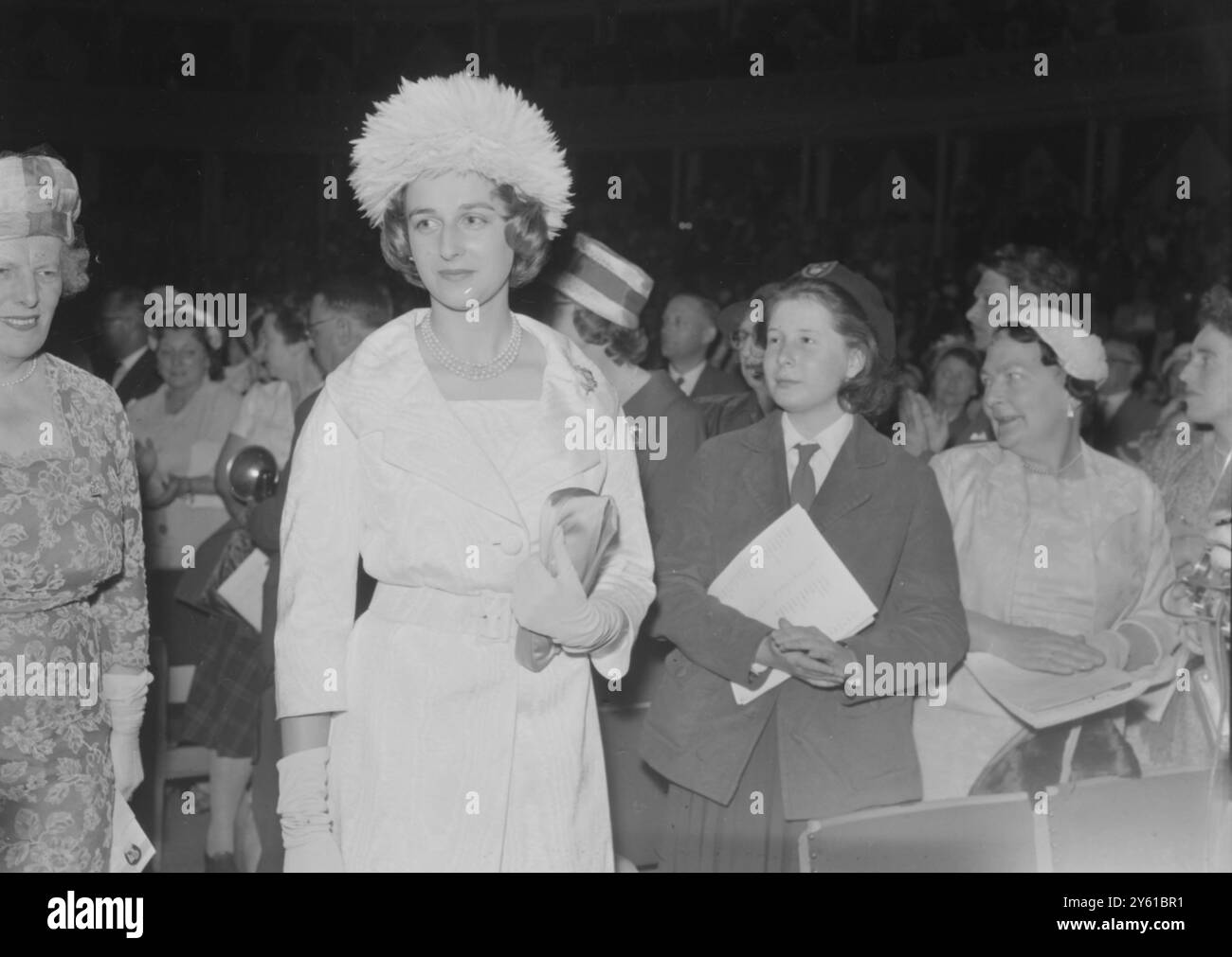 PRINCESS ALEXANDRA ALBERT HALL LONDON 30 MAY 1960 Stock Photo - Alamy