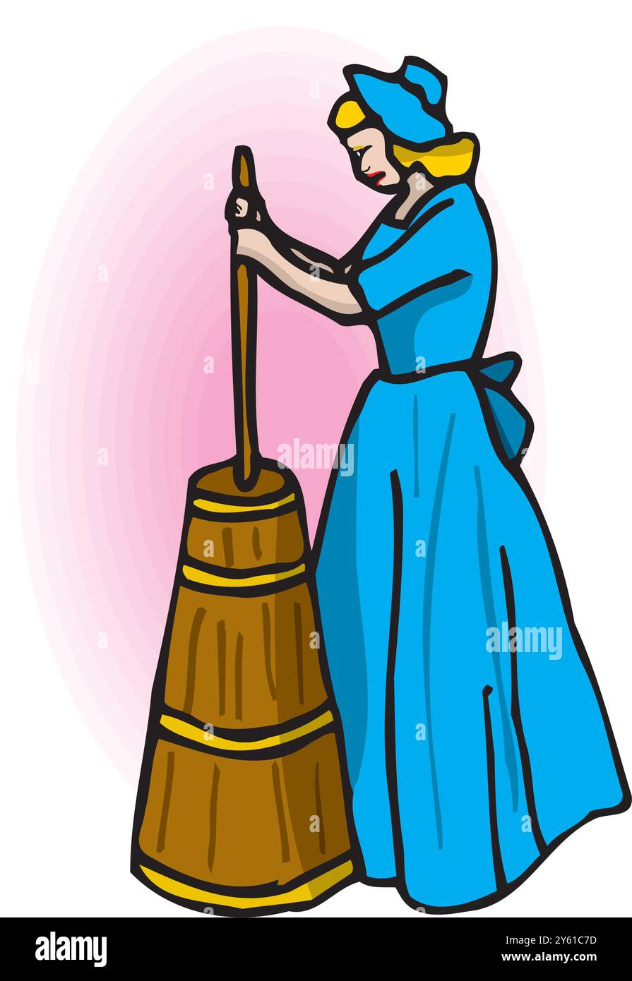 Churning vector vectors hi-res stock photography and images - Alamy