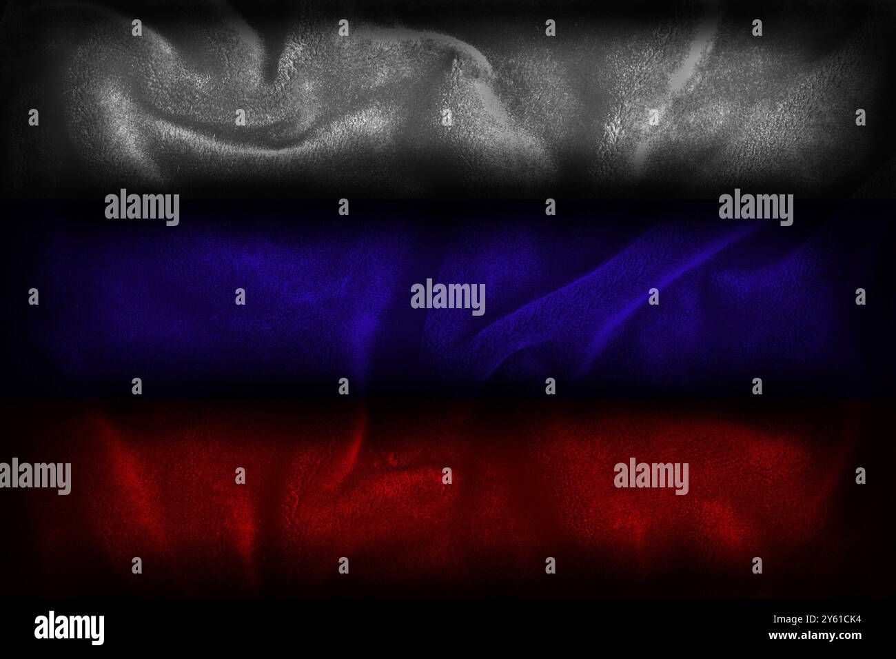 Russian flag illustration (representing the colors of Russia - white ...