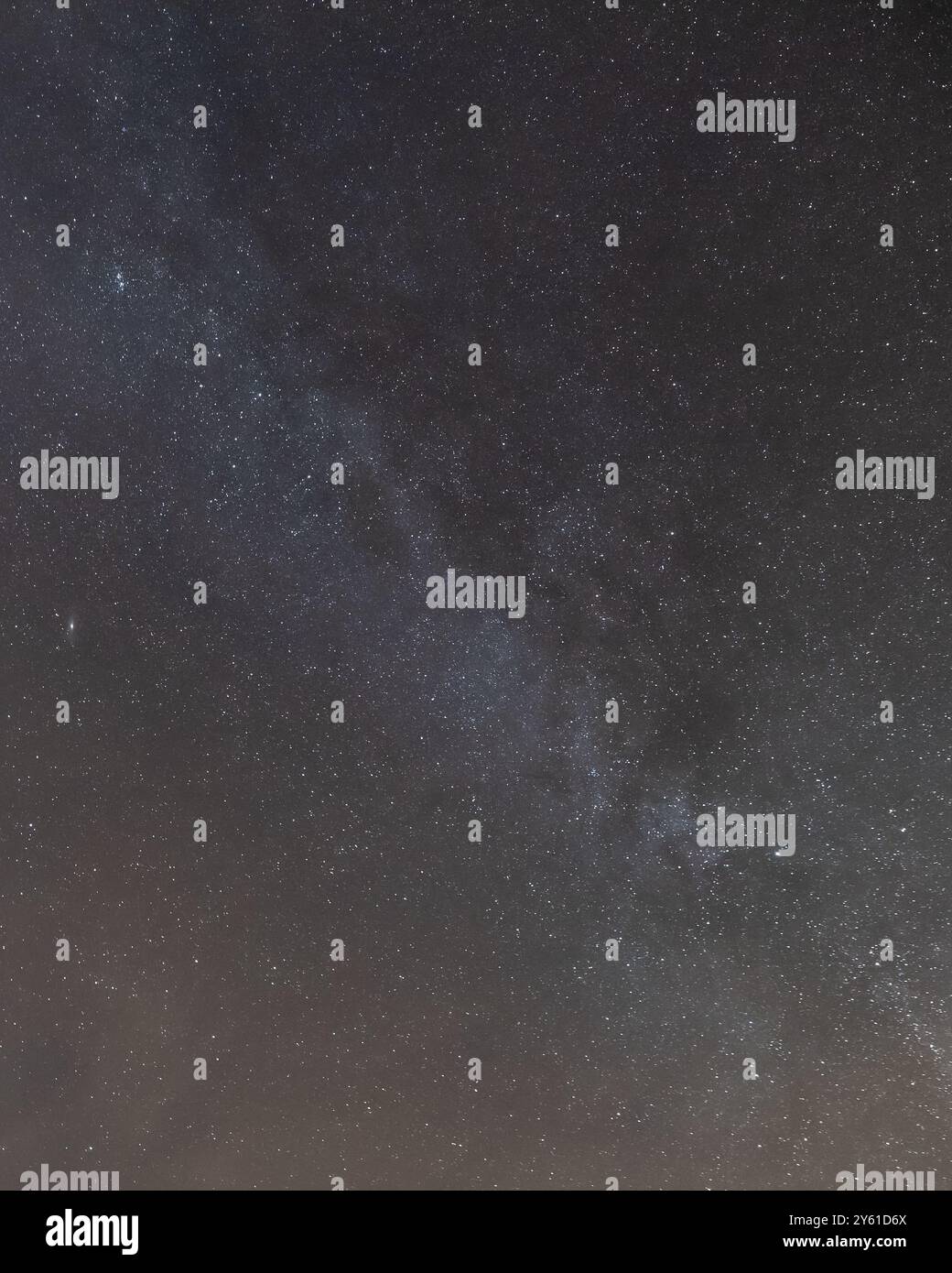 Looking straight up into the galaxy, stars milky way sky at night time ...