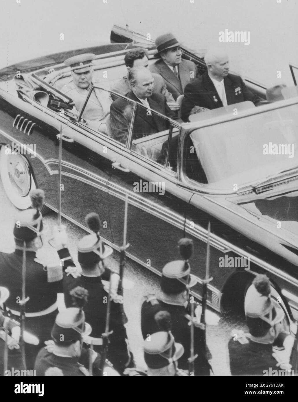 SOVIET PREMIER NIKITA KRUSHCHEV IN PARIS / 15 MAY 1960 Stock Photo - Alamy
