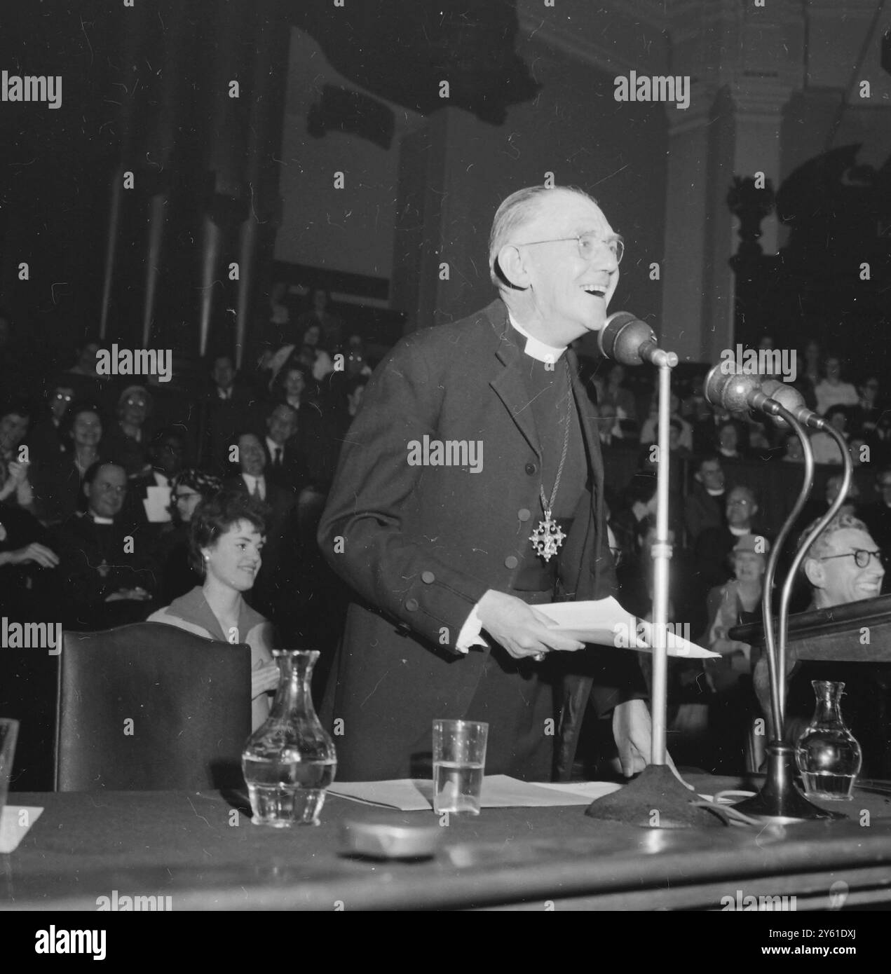 REV. AMBROSE REEVES - THE BISHOP OF JOHANNESBURG 11 MAY 1960 Stock ...