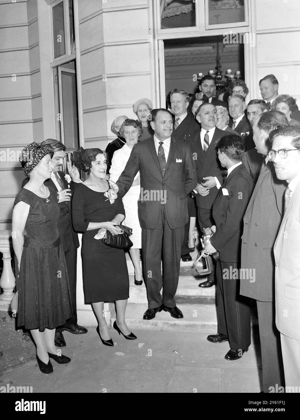 PRESIDENT OF PAKISTAN FIELD MARSHAL AYUB KHAN 5 MAY 1960 Stock Photo ...