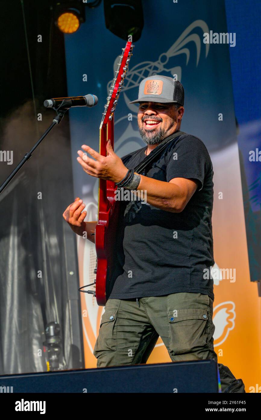 George Leach, Stl'atl'imx First Nation, Rock musician, actor, playing ...