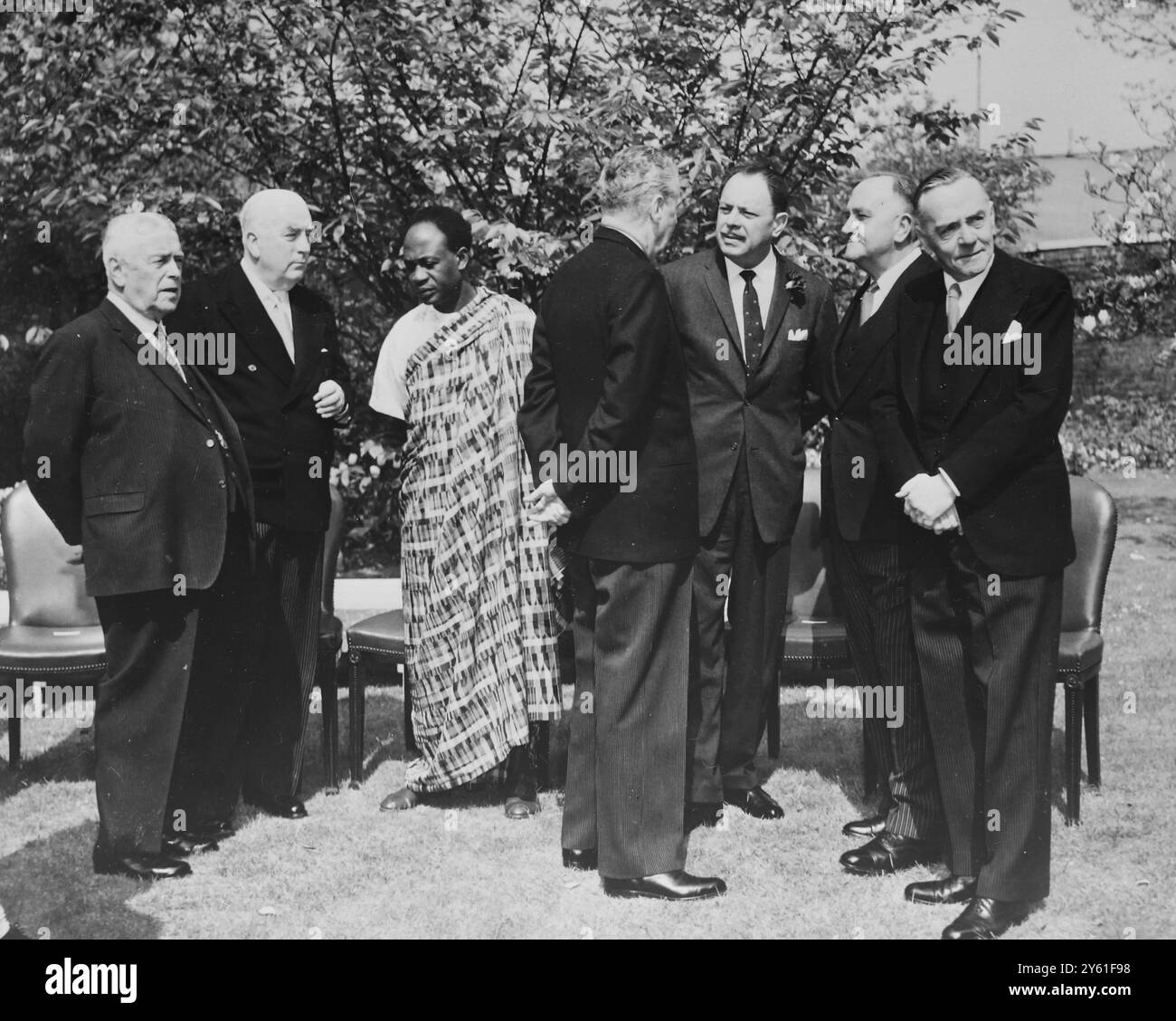 WALTER NASH , R G MENZIES , DR KWAME NKRUMAH , FIELD MARSHAL AYUB KHAN ...