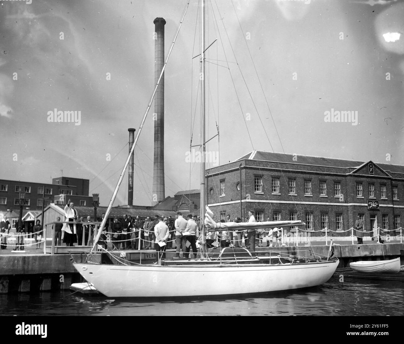 REVEREND BASIL WATSON CONDUCTING THE BLESSING CEREMONY OF THE ROYAL ...