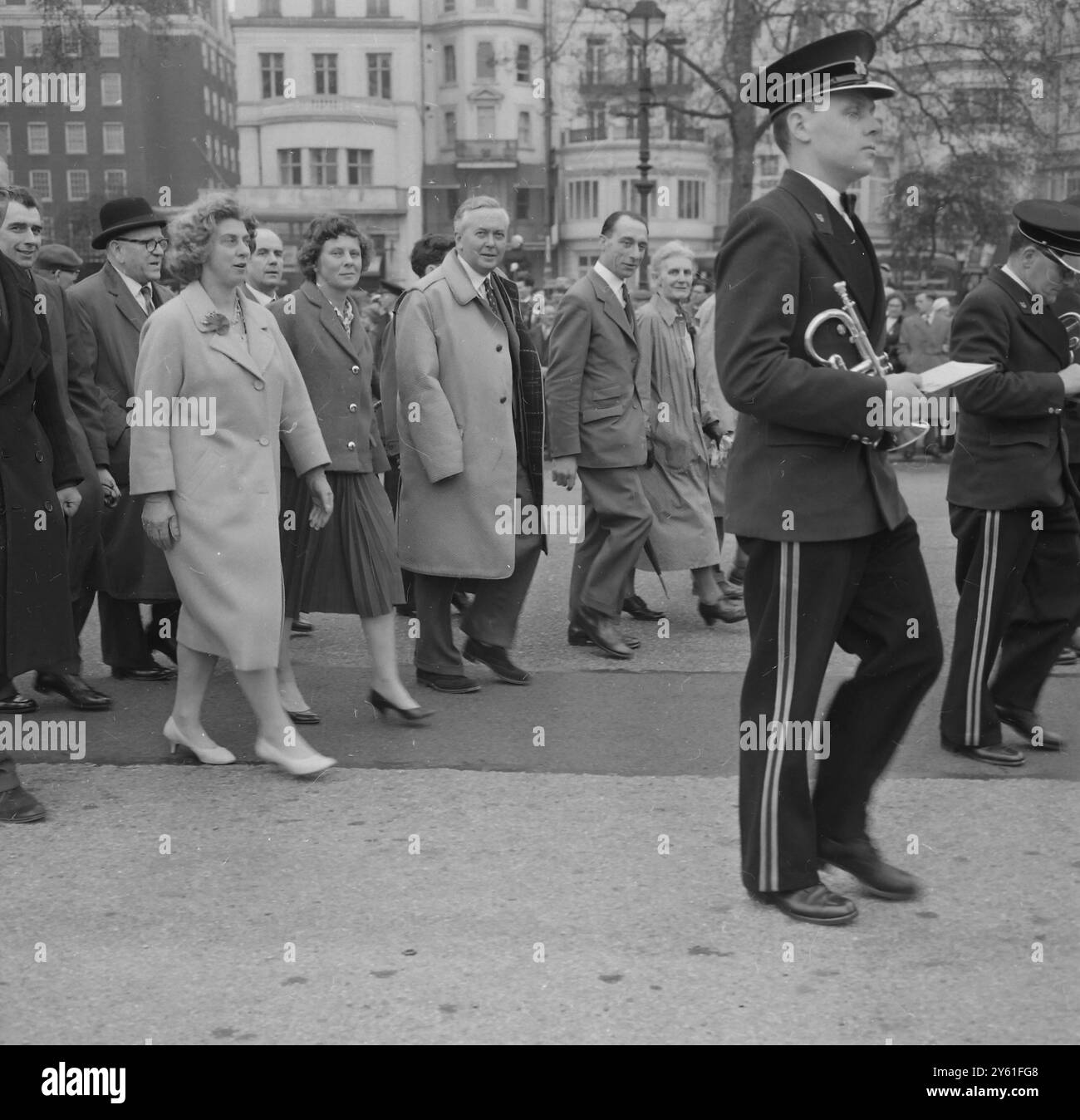 MAY DAY PROCESSION IN HYDE PARK 1 MAY 1960 Stock Photo - Alamy