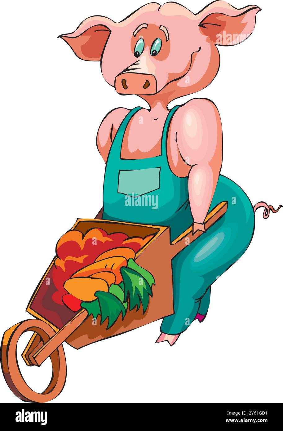 Standing on a field Stock Vector Images - Alamy