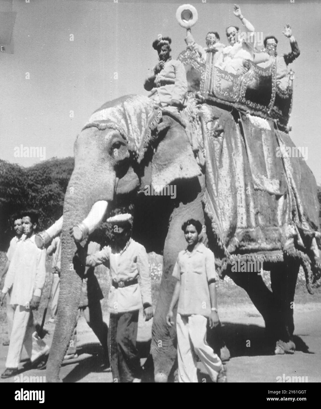COMMUNIST CHINA ' S FOREIGN MINISTER MARSHAL CHEN YI AND PRIME MINISTER ...