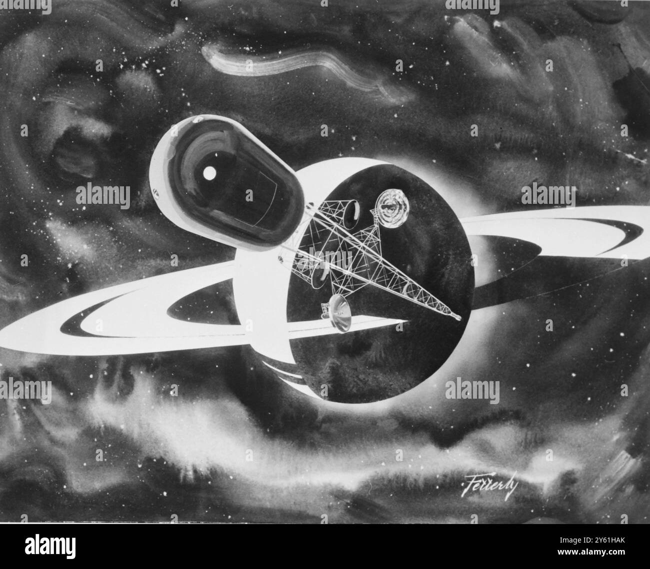Artist concept interplanetary space hi-res stock photography and images ...