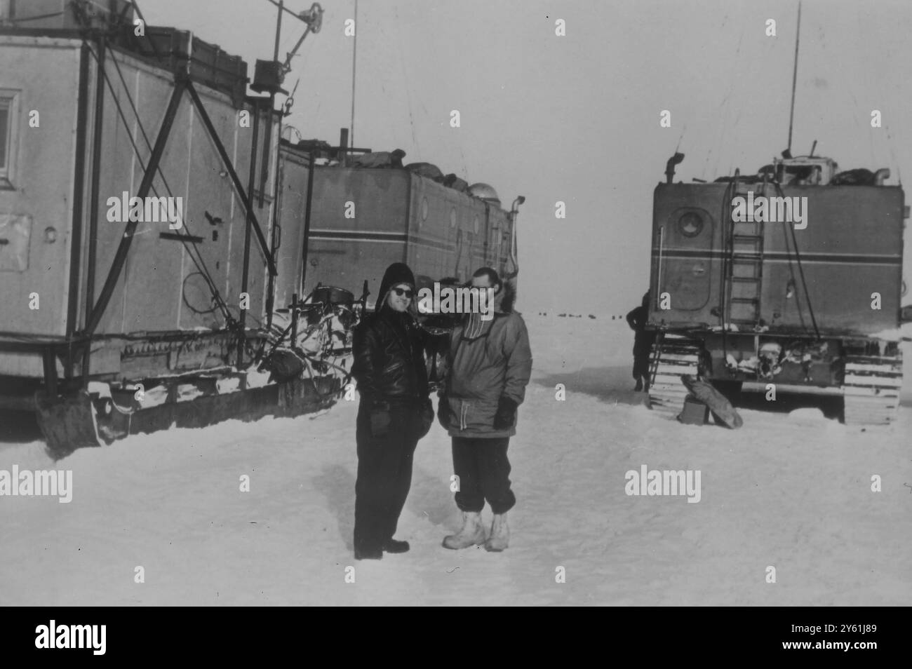 EXPEDITIONS TO SOUTH POLE - SOVIET ANTARCTIC EXPEDITION 12 APRIL 1960 ...