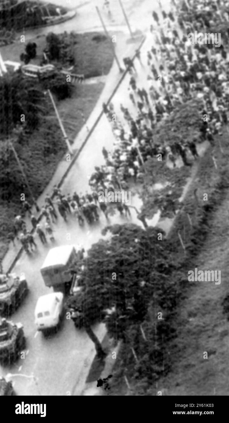 ZULUS RIOTS IN DURBAN 3 APRIL 1960 Stock Photo - Alamy