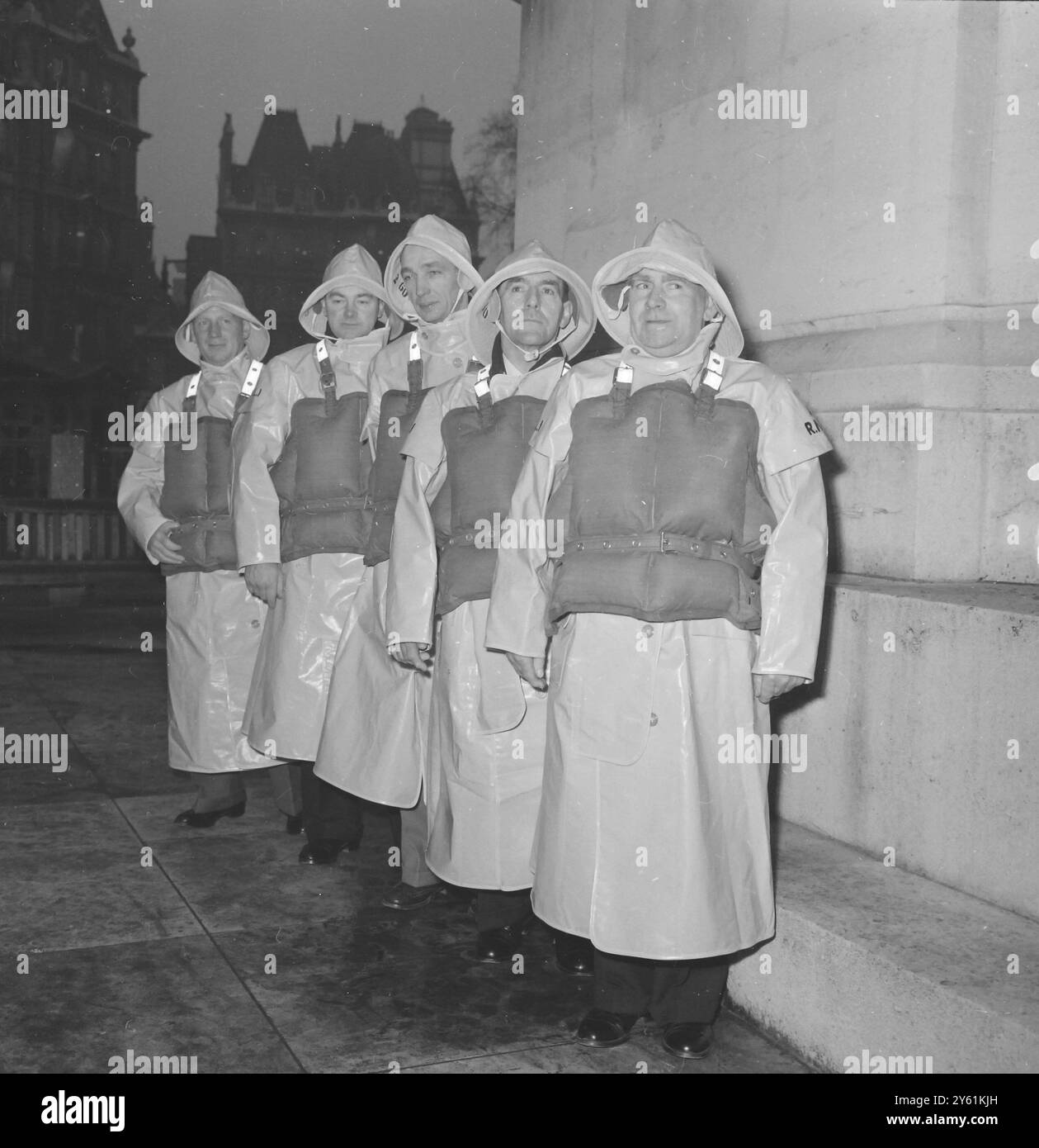 LIFEBOAT MEN RECEIVE AWARDS 30 MARCH 1960 Stock Photo - Alamy