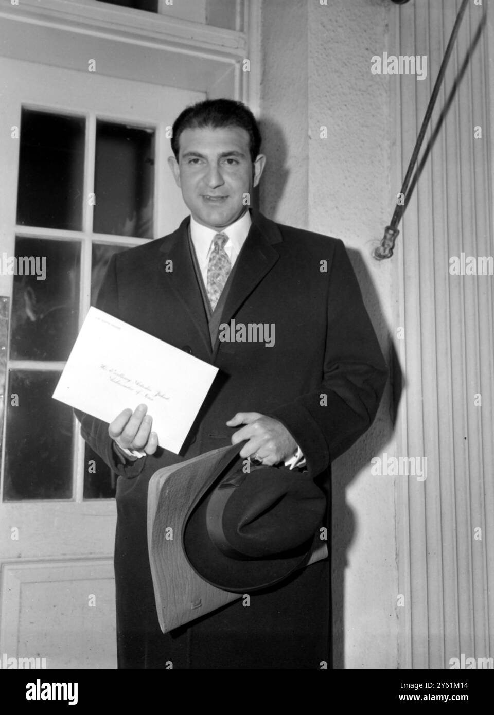 IRANIAN AMBASSADOR ARDESHIR ZAHEDI AFTER LEAVING THE WHITE HOUSE 25 ...