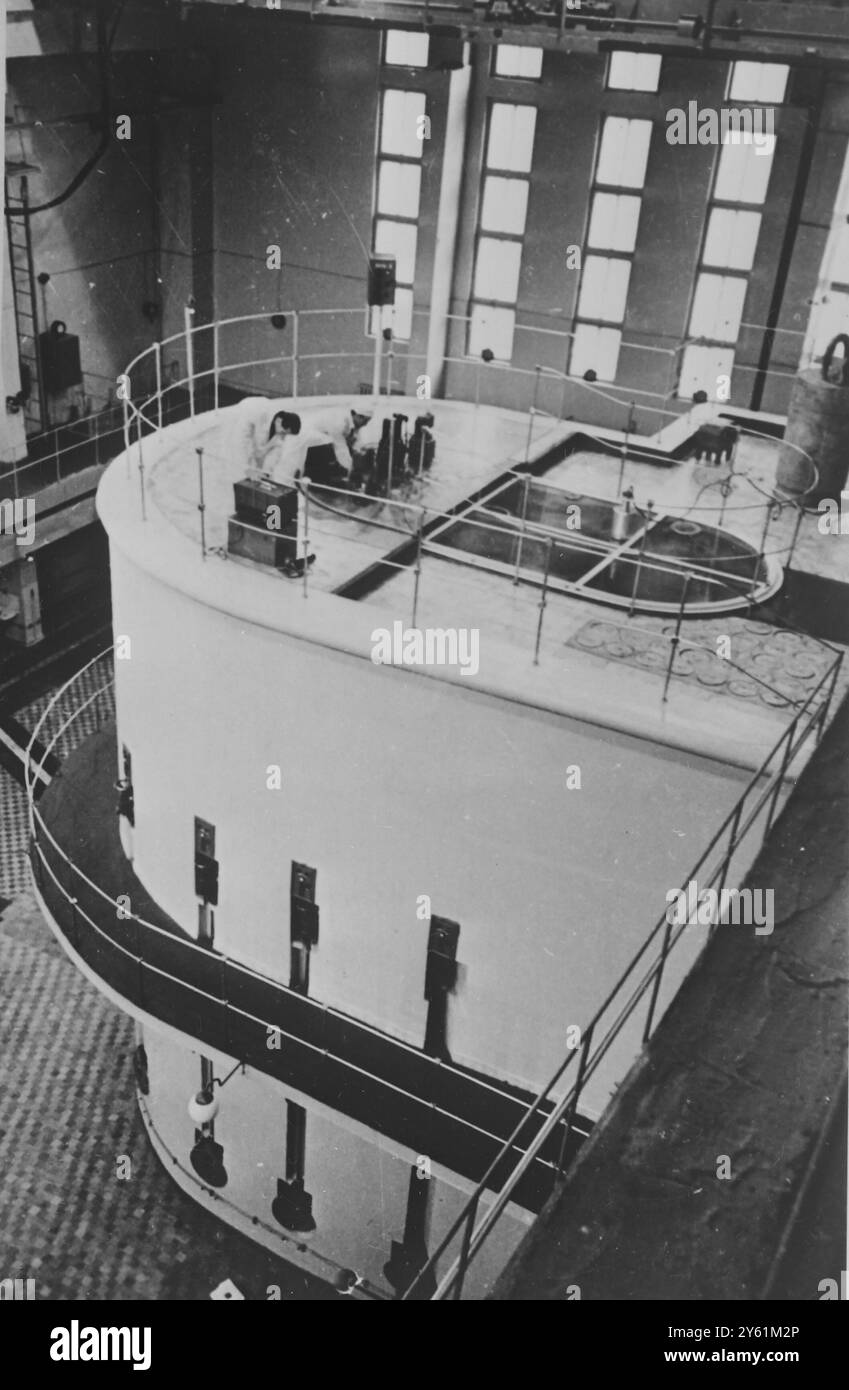 ATOMIC NUCLEAR REACTOR RUSSIAN SCIENCE INSTITUTE 25 MARCH 1960 Stock ...