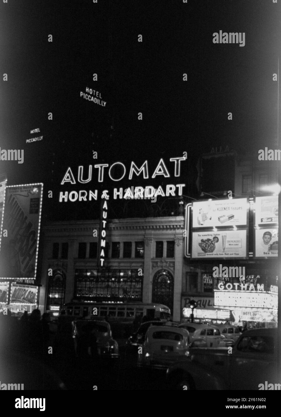 Atlantic times square Black and White Stock Photos & Images - Alamy