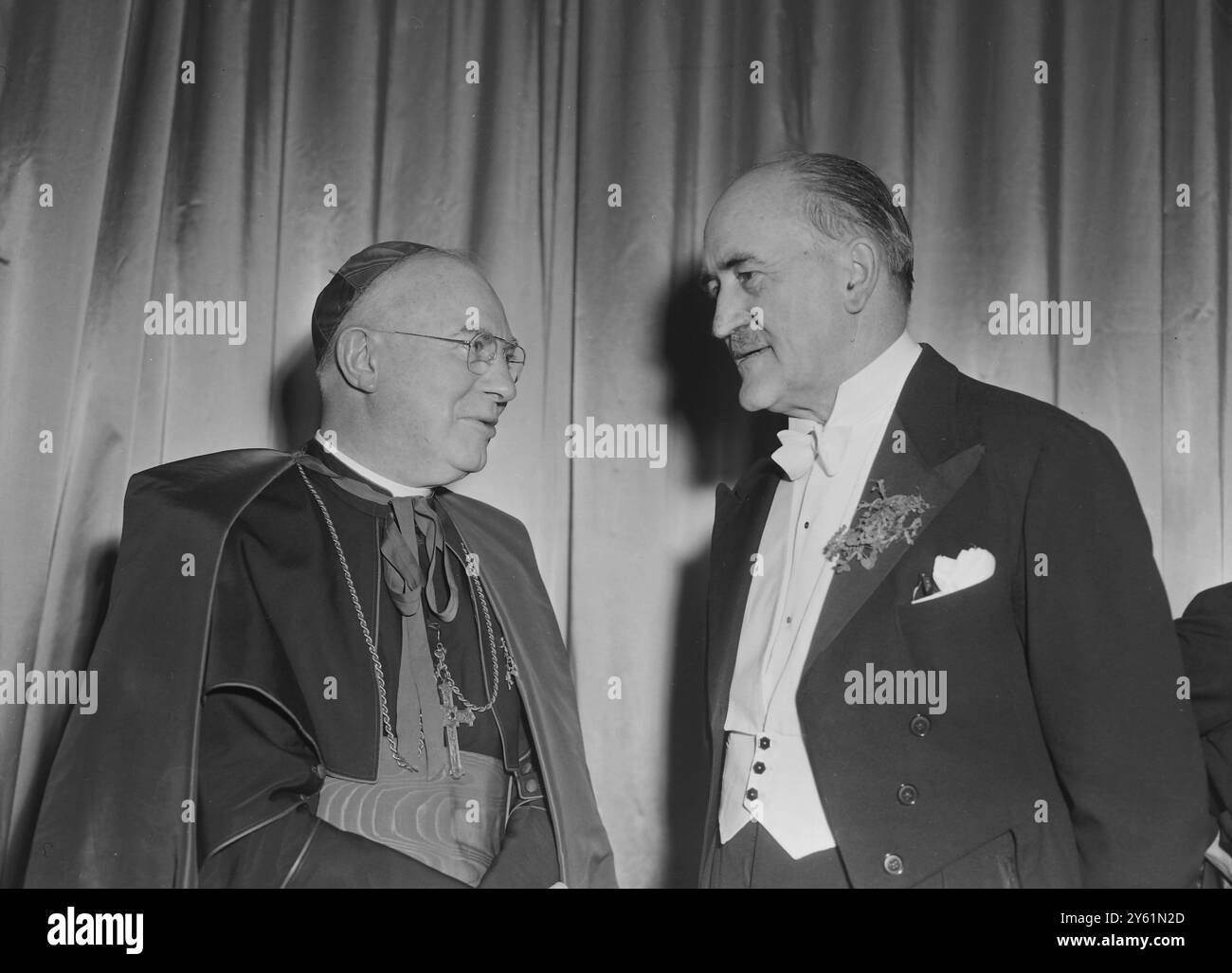 RIGHT REVEREND GERALD PATRICK O ' HARA AND MR FRANK AIKEN 16 MARCH 1960 ...