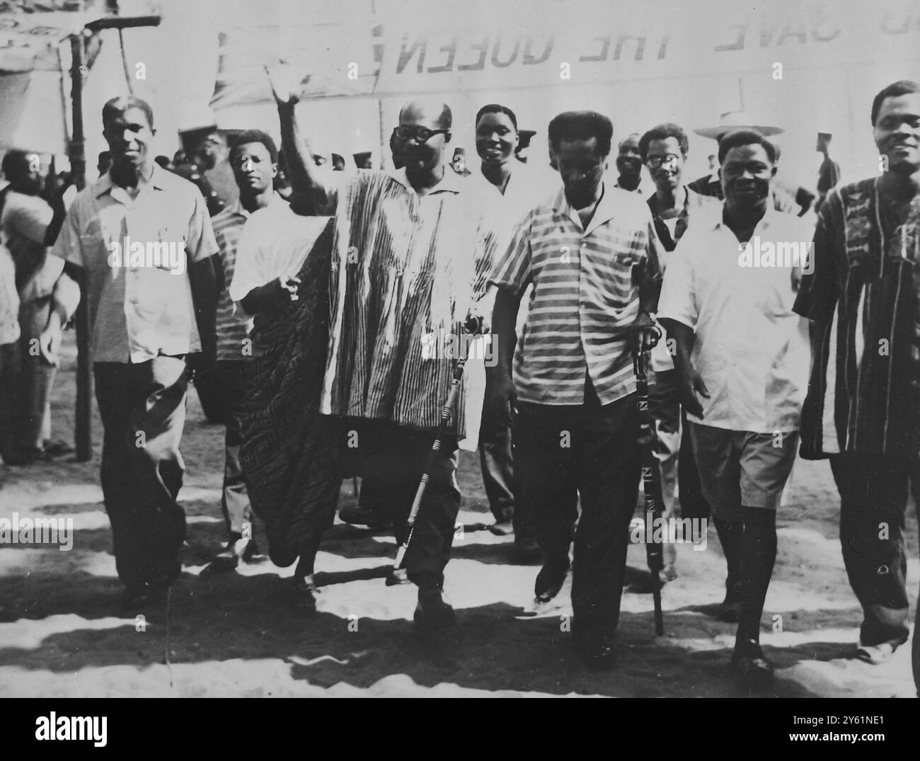 THE GHANA MINISTER OF FINANCE MR K A GBEDEMAH SPEAKS ON TOGOLAND ...