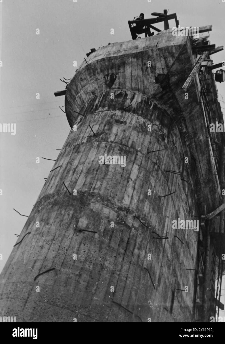 POWER PLANT HYDRO ELECTRIC SCHEME UNDER CONSTRUCTION 8 MARCH 1960 Stock ...