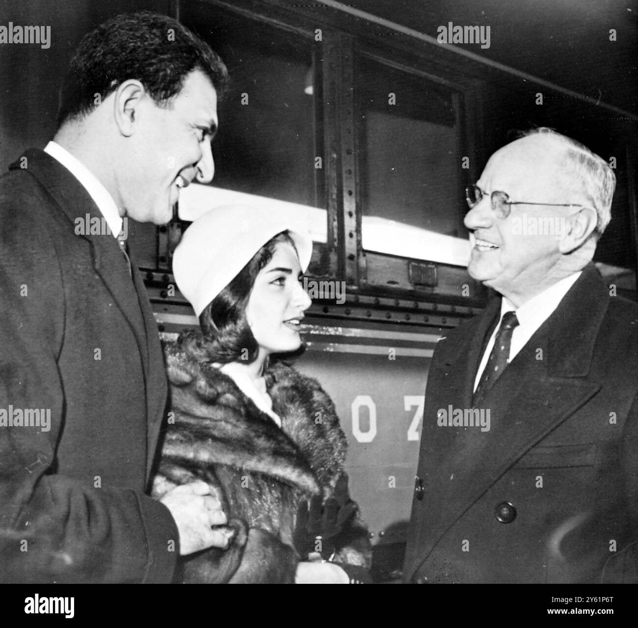 ZAHEDI ARDESHIR WIFE SHAHNAZ PRINCESS WITH HENRY ALDOUS DIXON / 6 MARCH ...