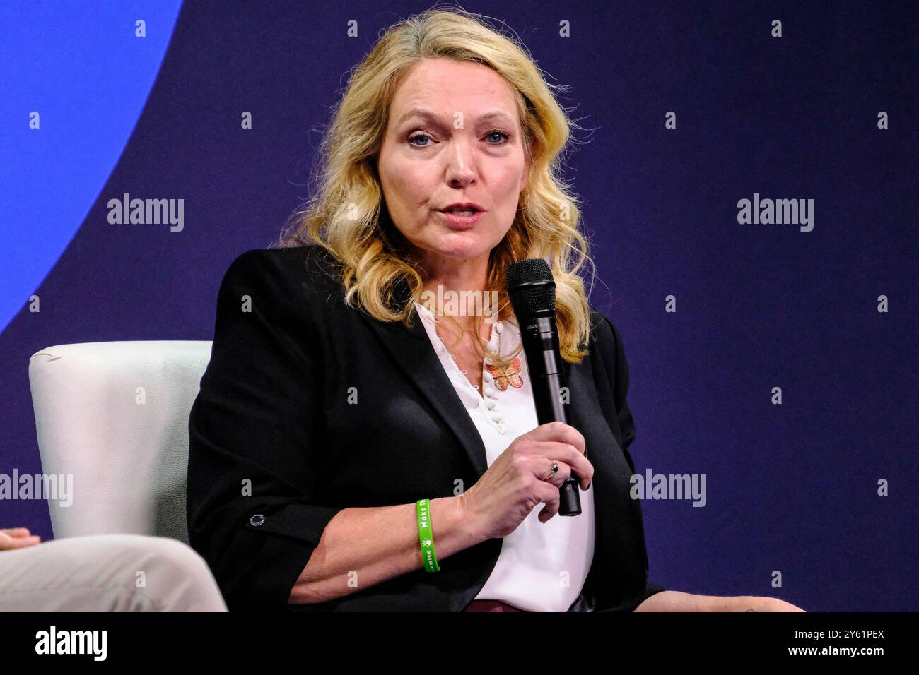 New York, NY, USA. 23rd Sep, 2024. Nicole Hockley, co-founder and co ...