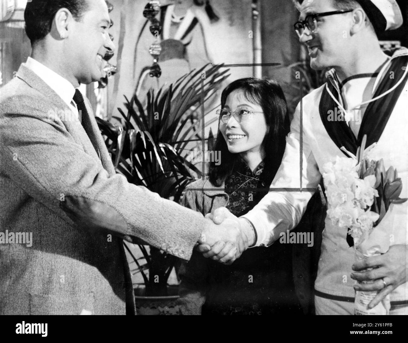 ACTRESS JACKIE CHAN IN THE FILM THE WORLD OF SUZIE WONG 29 FEBRUARY ...