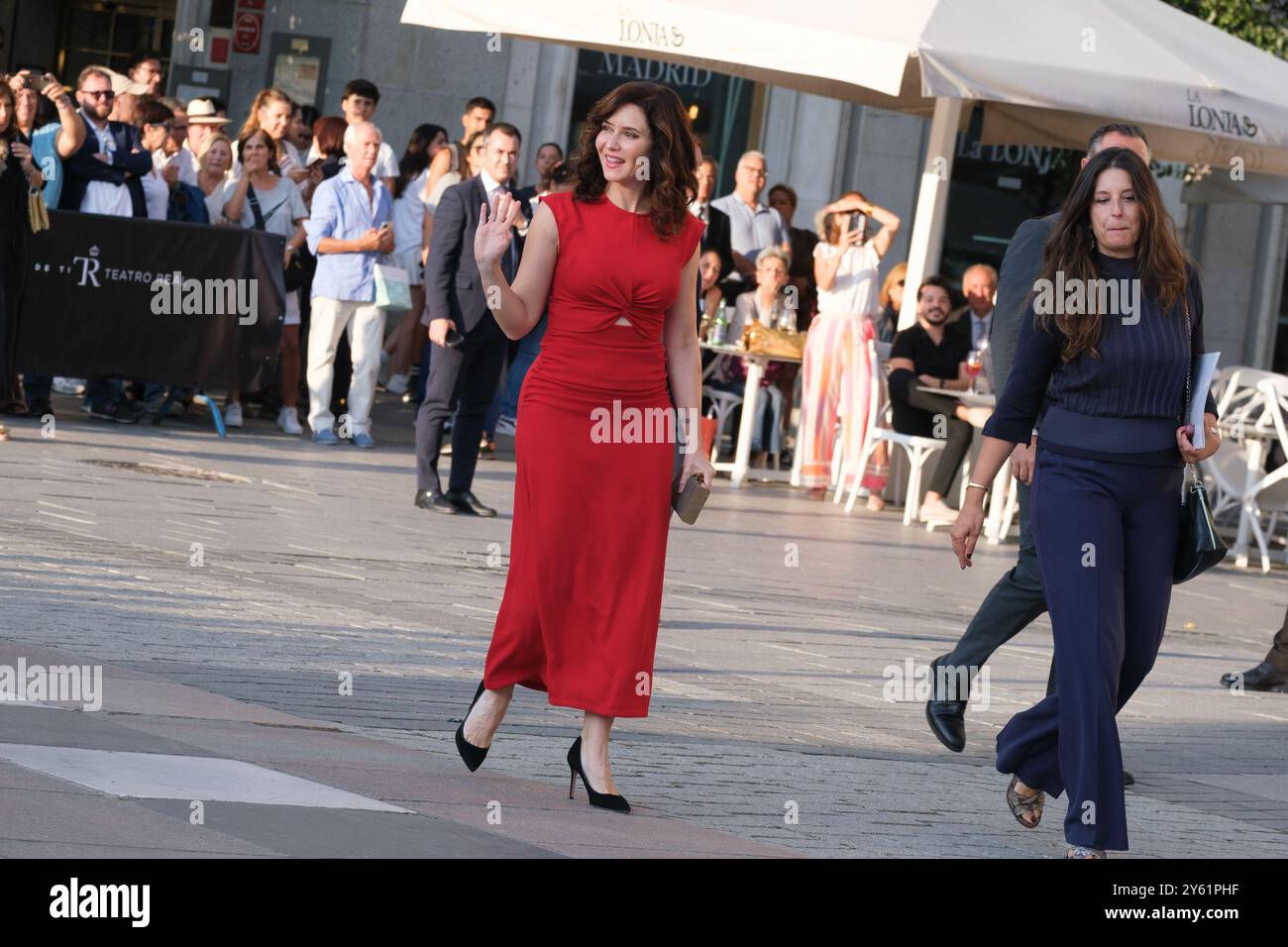 Madrid regional president isabel diaz ayuso attends the opening hi-res ...