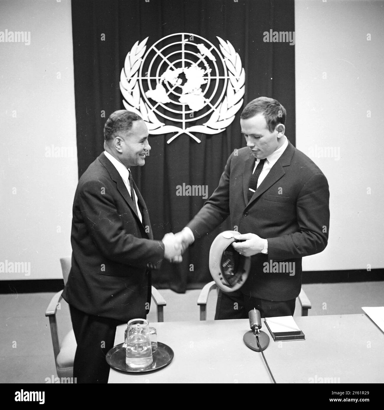 RALPH BUNCHE UNDER SECRETARY OF THE UNITED NATIONS PRESENTS BOXER ...