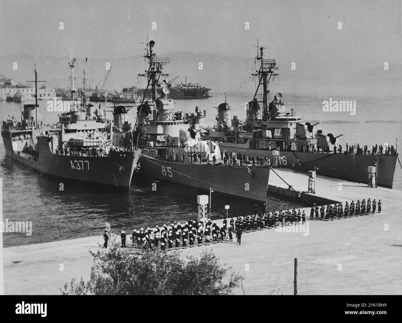 SENIOR OFFICERS AND OFFICIALS AT THIS CEREMONY FOR THE DONATION OF ...