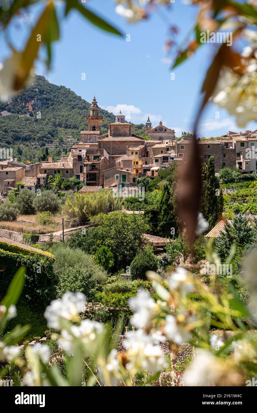 Vldemossa is one of the most beautiful villages in Mallorca. Spain ...