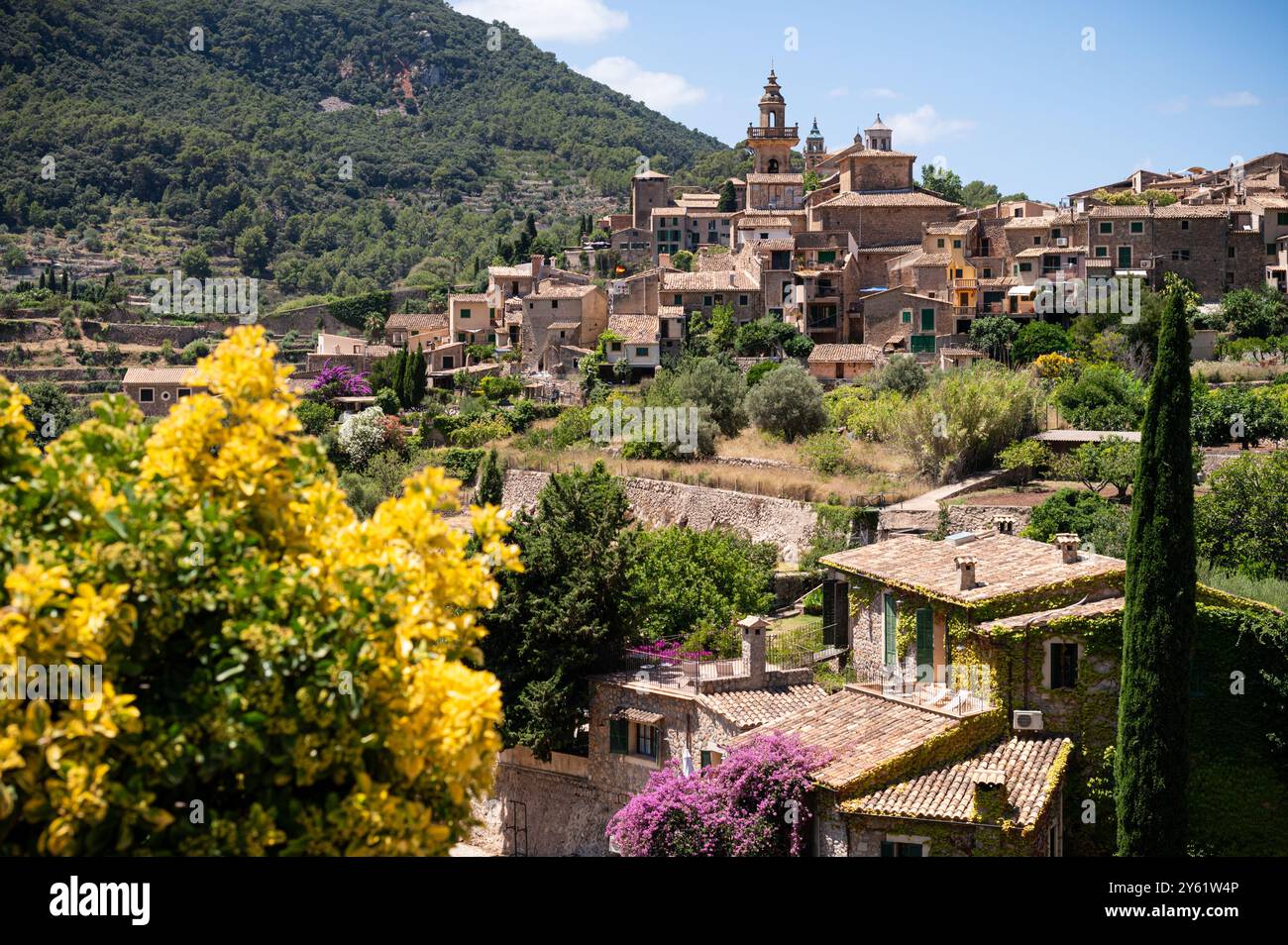 Vldemossa is one of the most beautiful villages in Mallorca. Spain ...