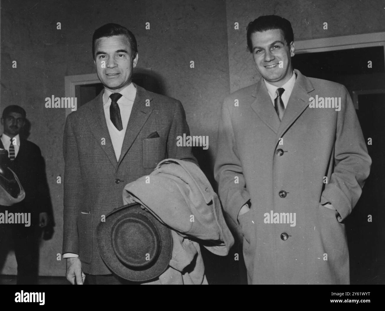 PORFIRIO RUBIROSA ( LEFT ) 5 FEBRUARY 1960 Stock Photo - Alamy