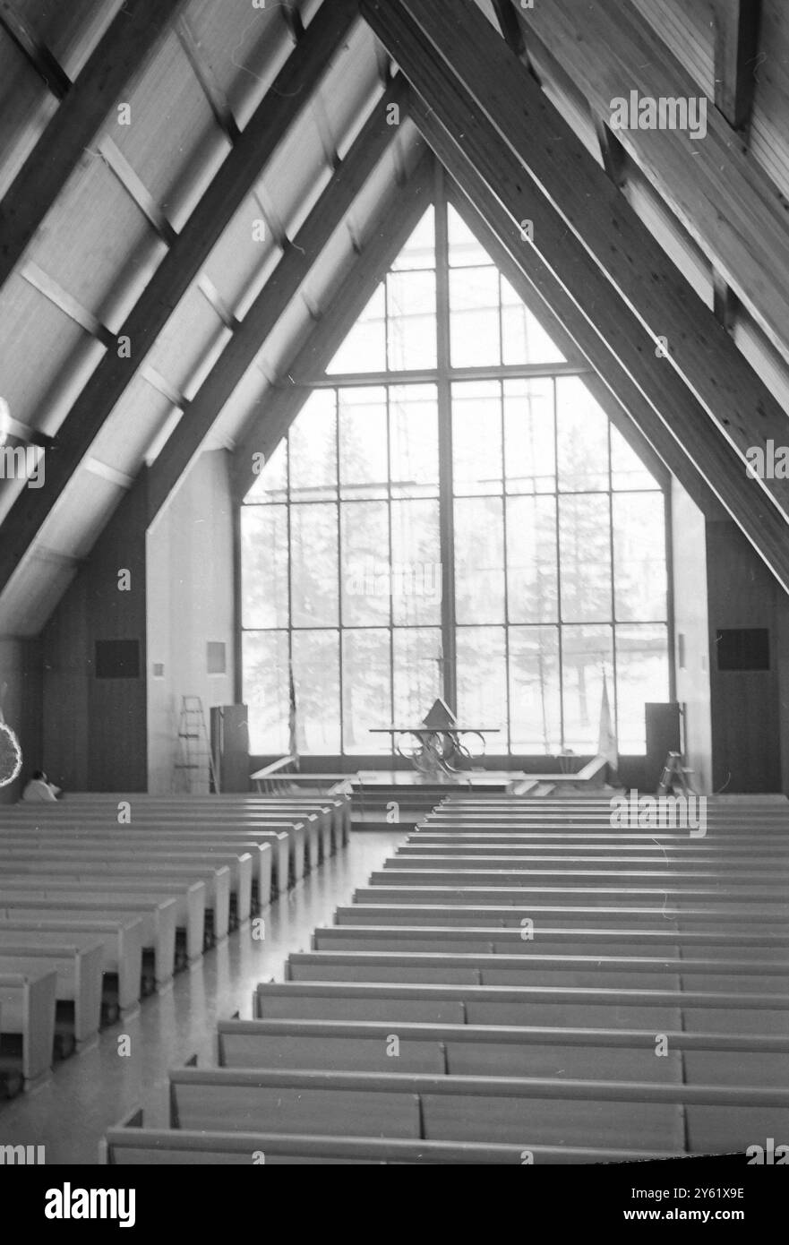 CATHOLIC CHURCH FOR SQUAW VALLEY DURING THE OLYMPICS 4 FEBRUARY 1960 ...