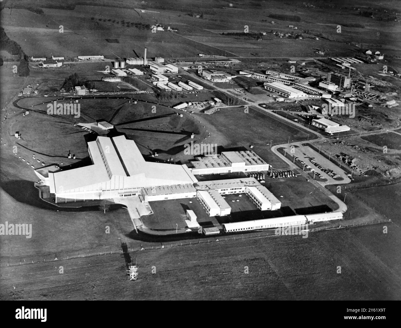 Cern aerial hi-res stock photography and images - Alamy