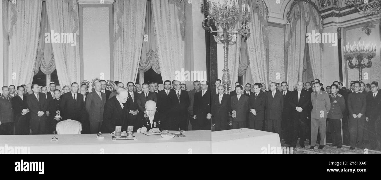 Warsaw pact agreement hi-res stock photography and images - Alamy