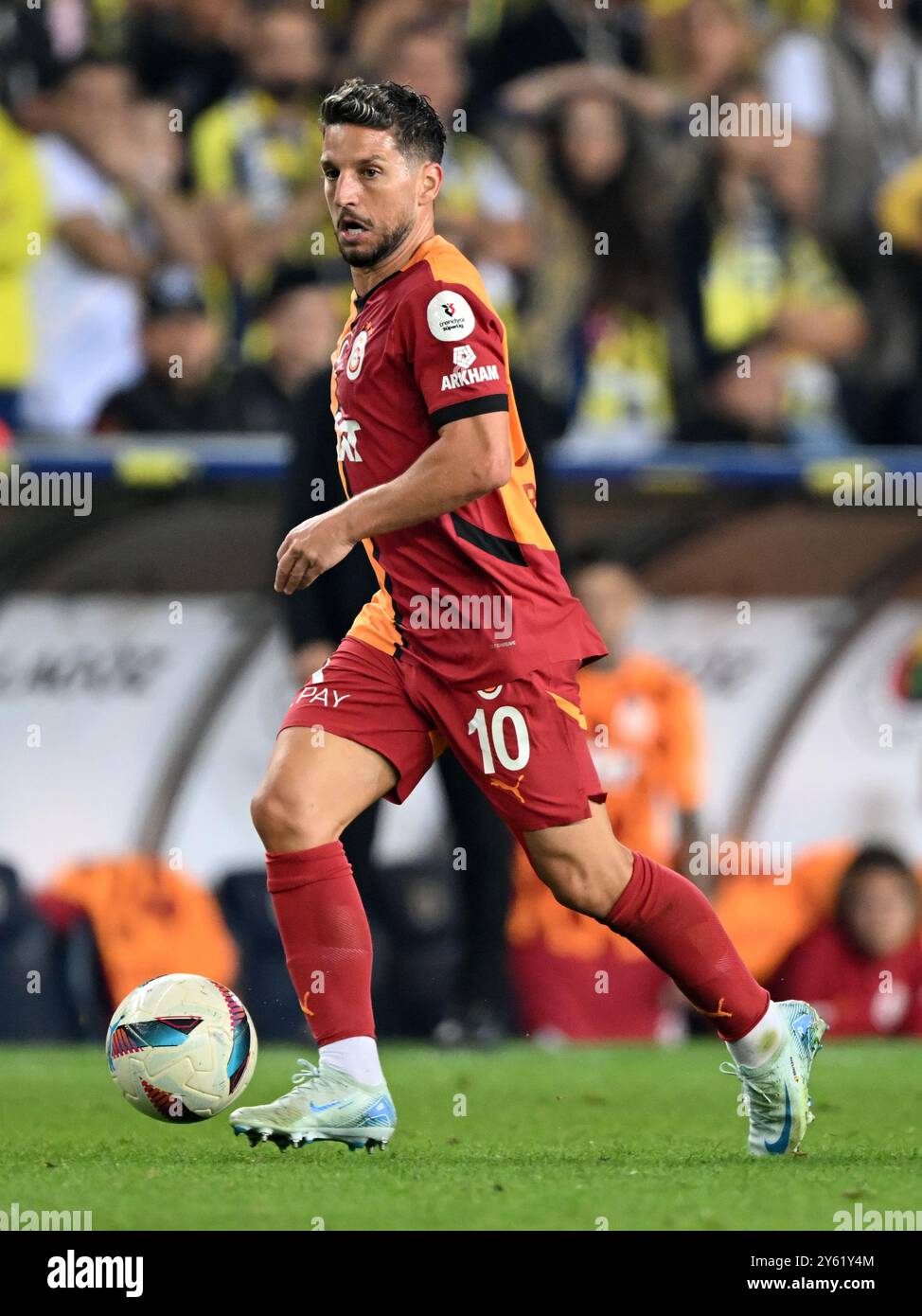 ISTANBUL - Dries Mertens of Galatasaray SK during the Turkish Superlig ...