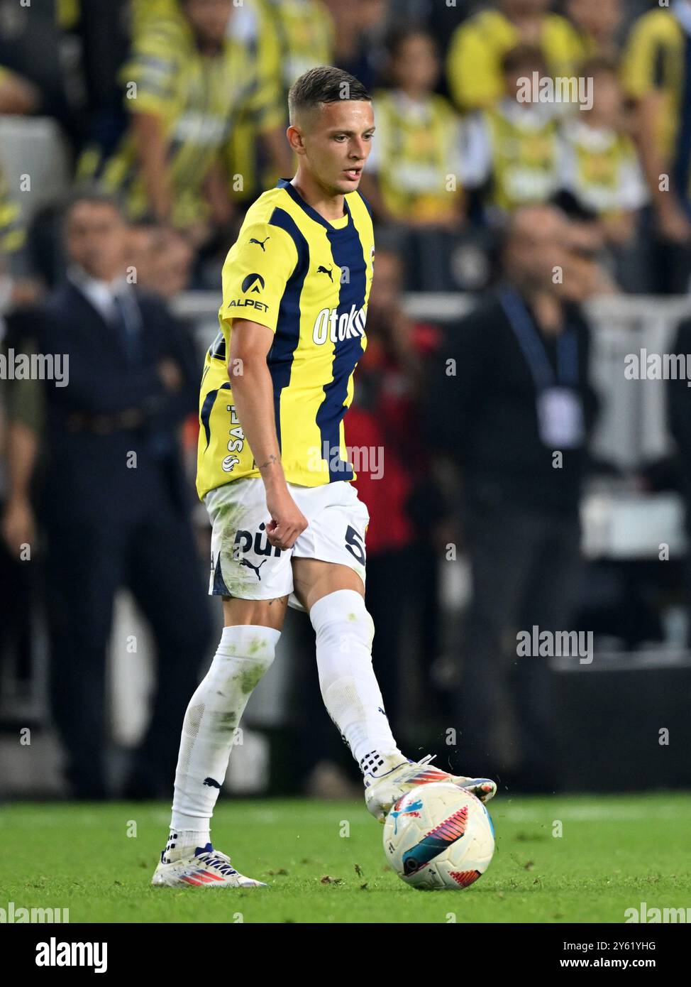 ISTANBUL - Sebastian Szymanski of Fenerbahce SK during the Turkish ...