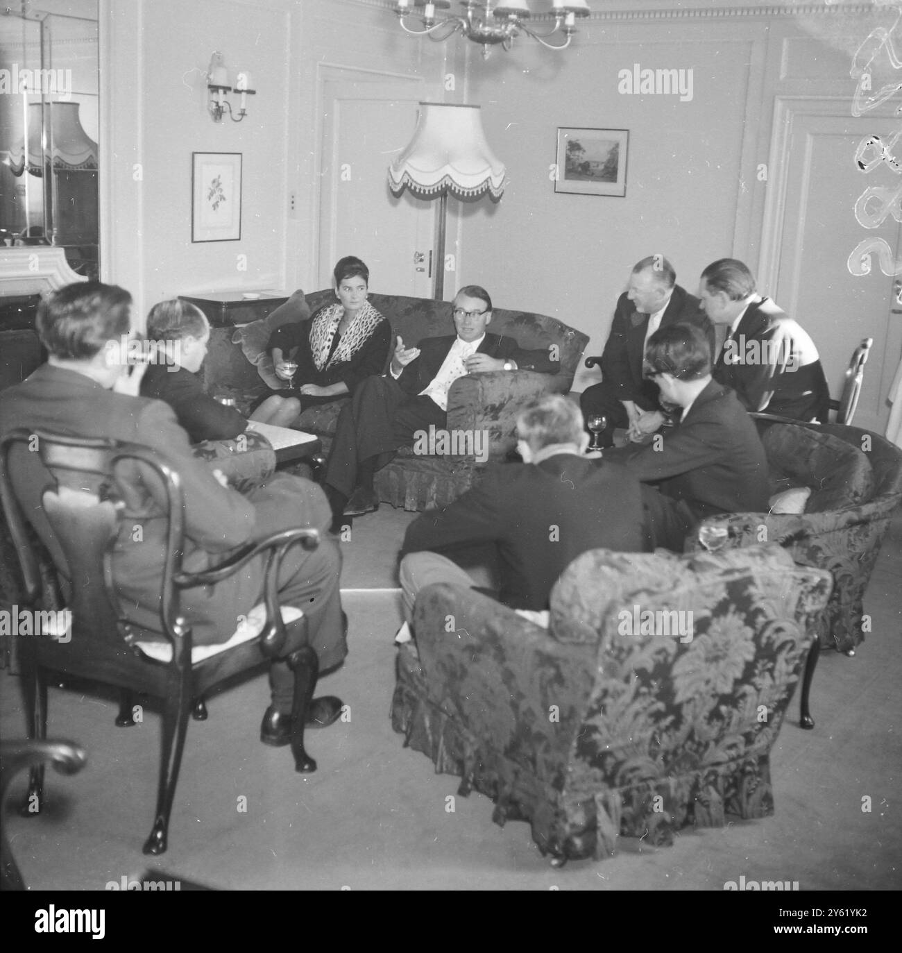 FILM DIRECTOR KEN ANNAKIN TALKS TO THE PRESS ABOUT A NEW DISNEY FILM ...