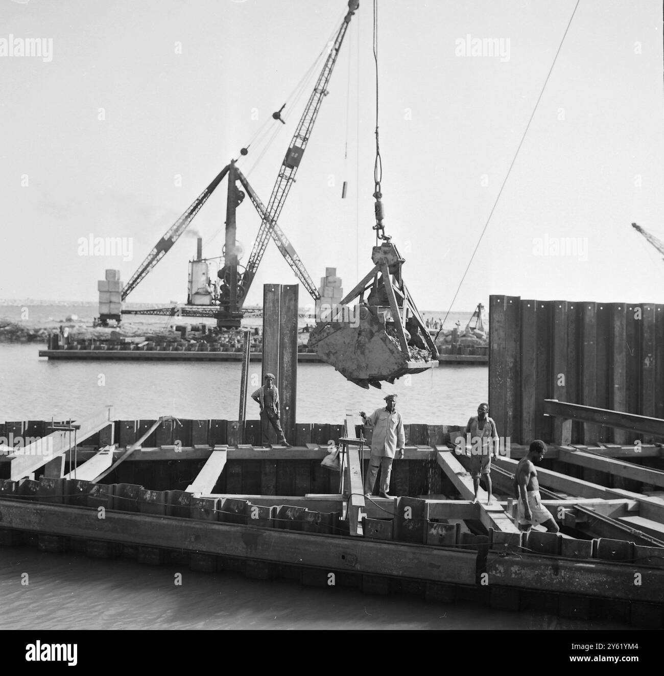 Tema harbour hi-res stock photography and images - Alamy