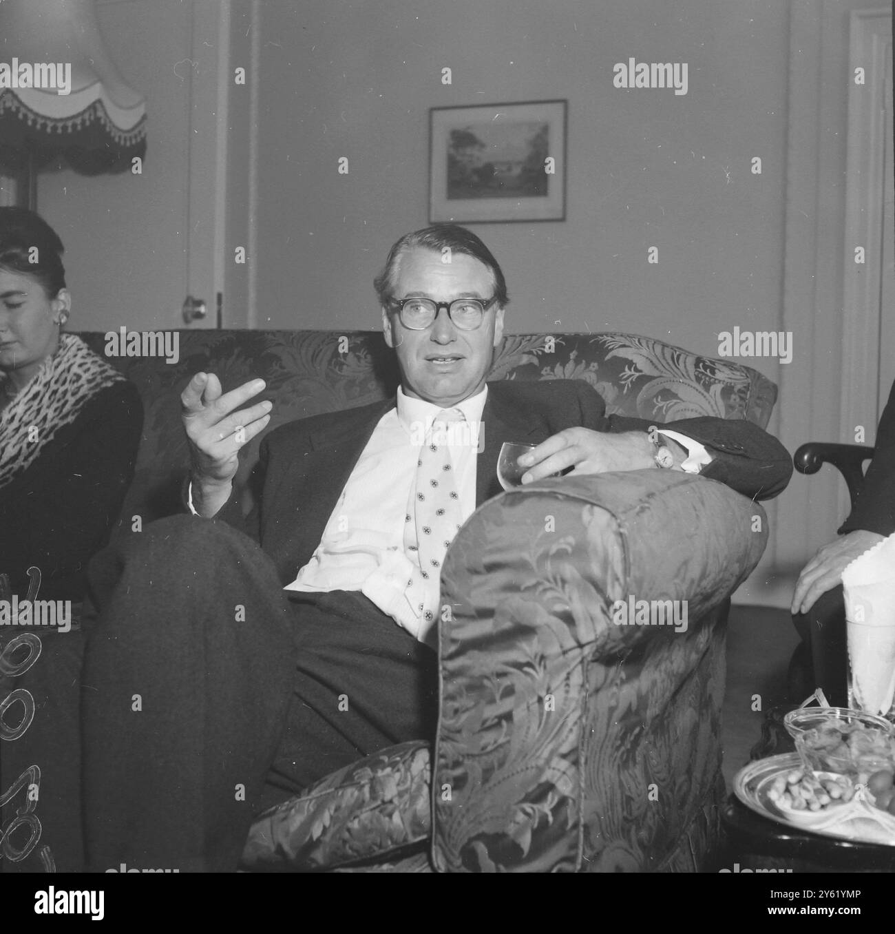 FILM DIRECTOR KEN ANNAKIN TALKS TO THE PRESS ABOUT A NEW DISNEY FILM ...