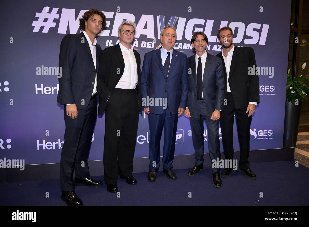 Thomas Ceccon Nicolo’ Martinenghi Paolo Barelli Alessandro Onorato and ...