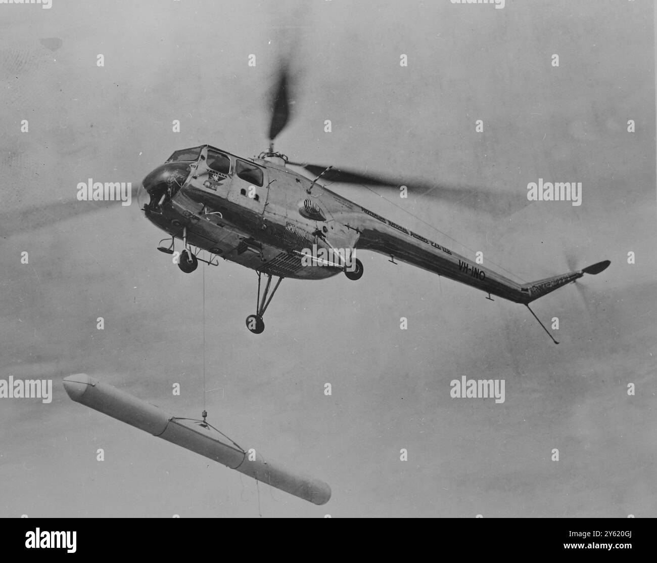 SYCAMORE HELICOPTER 27 JANUARY 1960 Stock Photo - Alamy