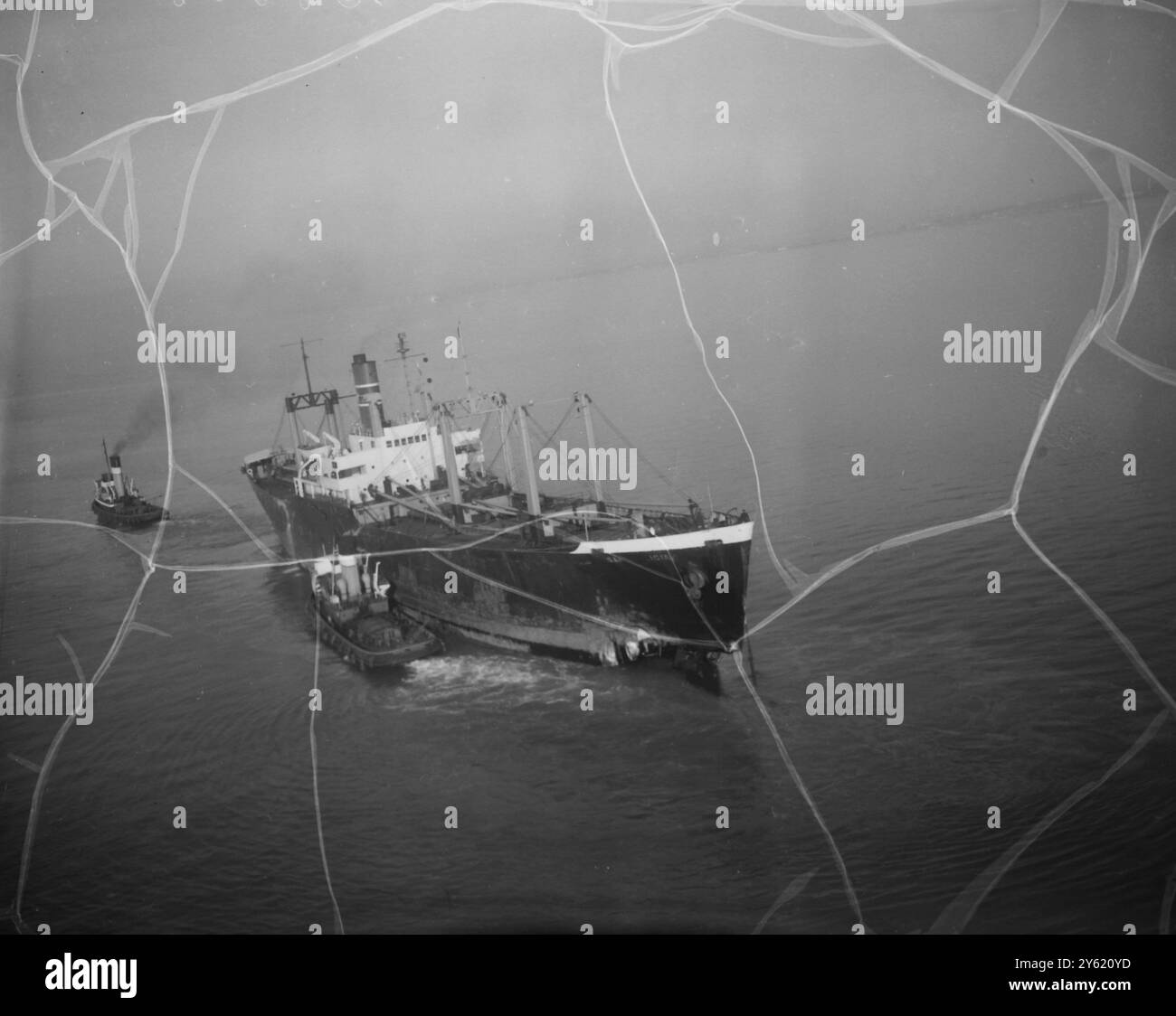 1960 cargo ship Black and White Stock Photos & Images - Alamy