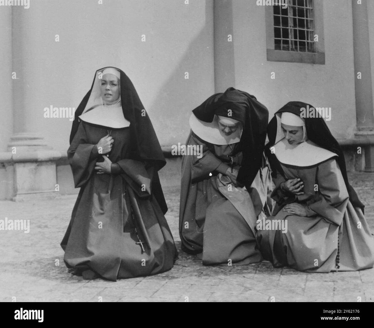 COLONEL HORSTEN ( ALBERT LIEVEN ) ORDERS THREE NUNS TO BE SHOT AS AN ...