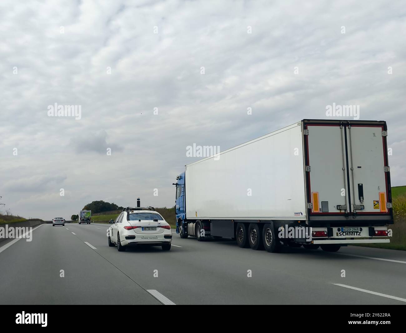 RECORD DATE NOT STATED A8 highway, Bavaria, Germany - September 23 ...