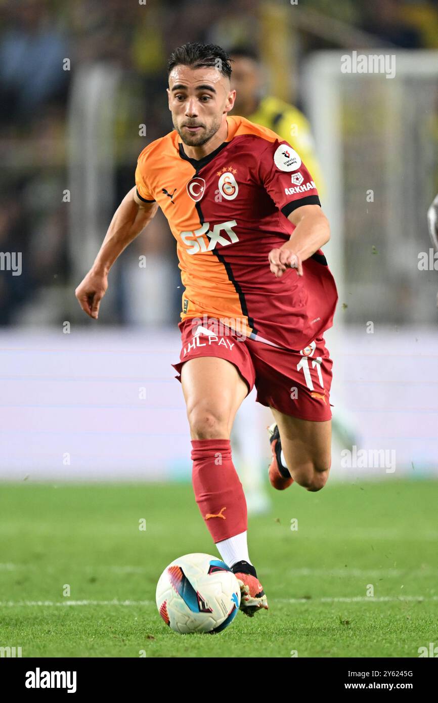 ISTANBUL - Yunus Akgun of Galatasaray SK during the Turkish Superlig ...